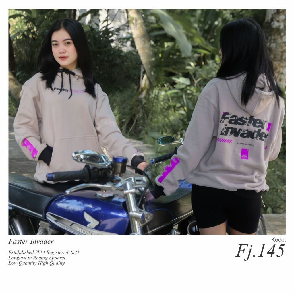 Jual Jaket faster invader black smile fj141 | Shopee Indonesia