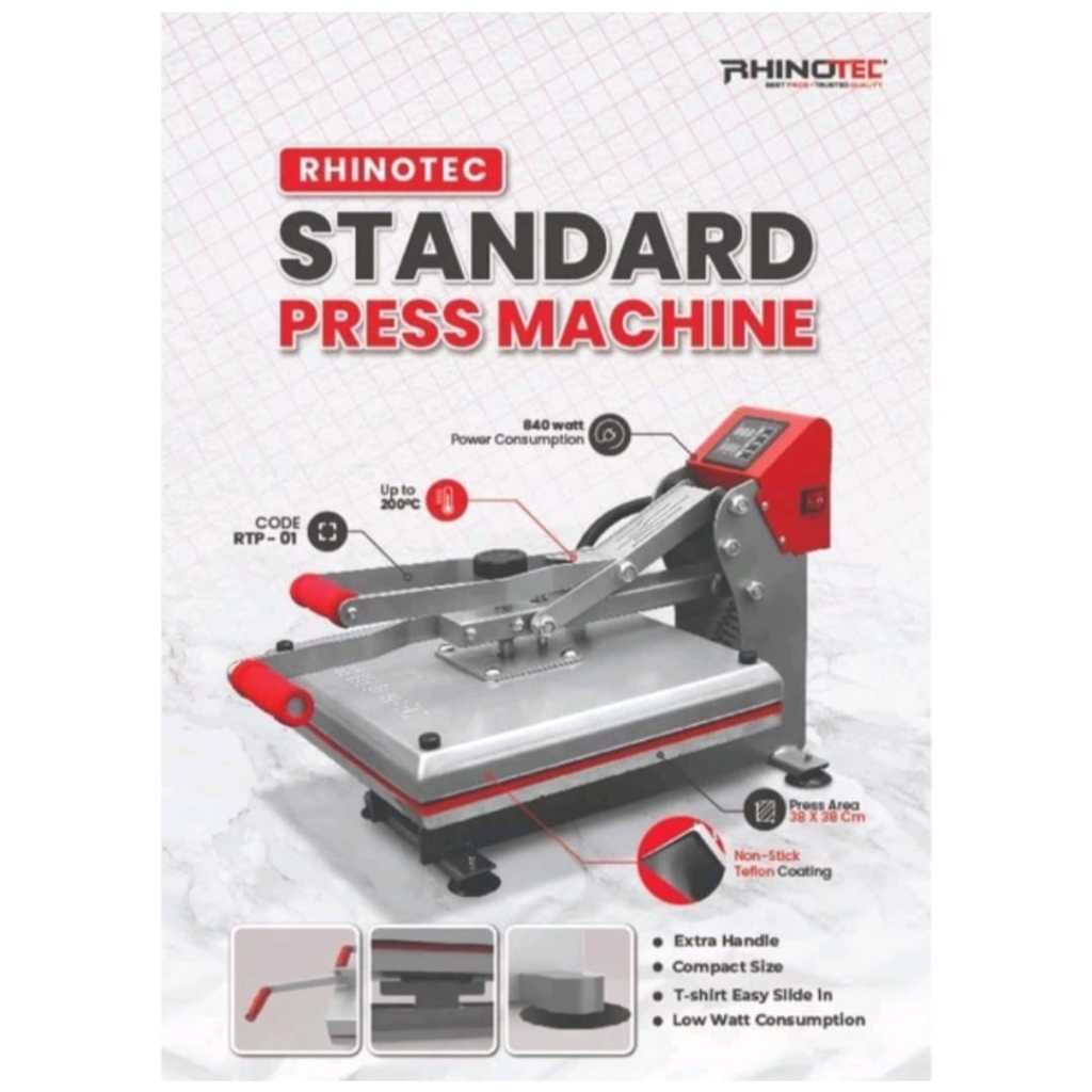Jual rhinotech RPT02 SLIDING Digital Mesin Press Kaos Heat Press ...