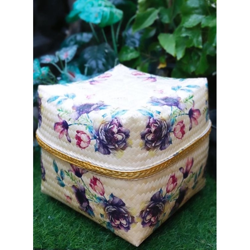 Jual Keben Deco List Gold Motif Bunga Ukuran 25 cm | Shopee Indonesia