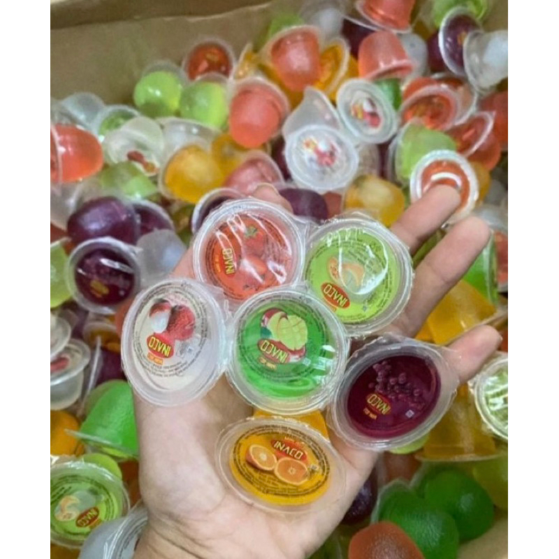 Jual JELLY INACO KILOAN AGAR AGAR MIX RASA BUAH 500 GR | Shopee Indonesia