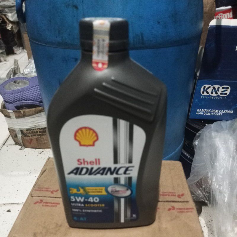 Jual Oli Shell New barcode Belum TERSCAN Advance ULTRA Scooter MATIC ...