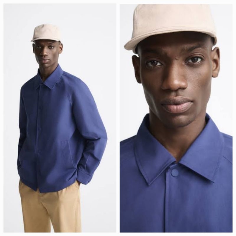 Jual ZARA MAN JAKET COACH JACKET BARU ASLI ORIGINAL | Shopee Indonesia