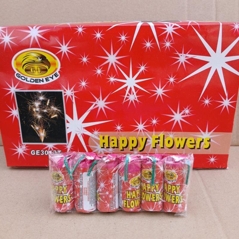 Jual ajep happy flower 1 set 6 pcs kembang api mainan | Shopee Indonesia
