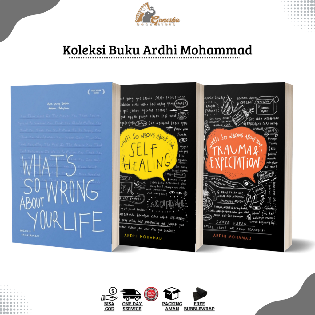 Jual Koleksi Buku Ardhi Mohamad : Whats So Wrong About Your Life, Your ...