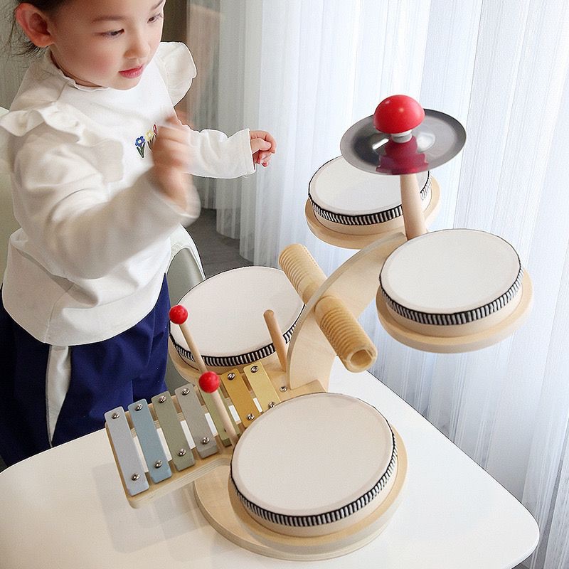 Jual Kids Kingdom - Mainan Drum / Mainan Edukasi / Mainan Kayu / Mainan ...