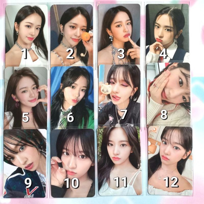 Jual wts want to sell photocard official an yujin ive love dive after like ive mine wave ...