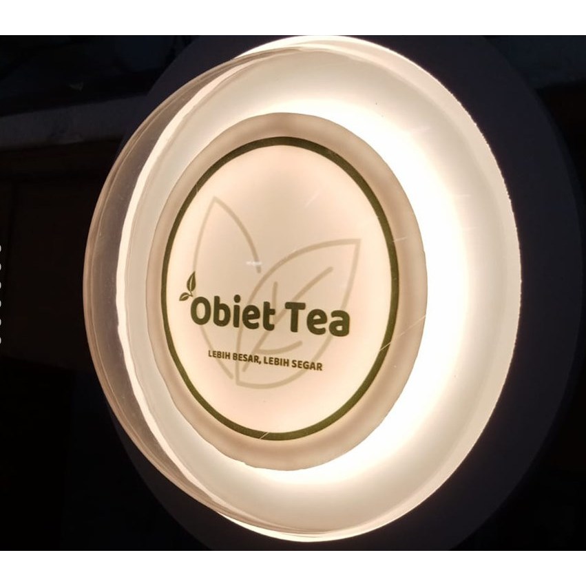 Jual Signage Dome Papan Nama LED Custom | Shopee Indonesia