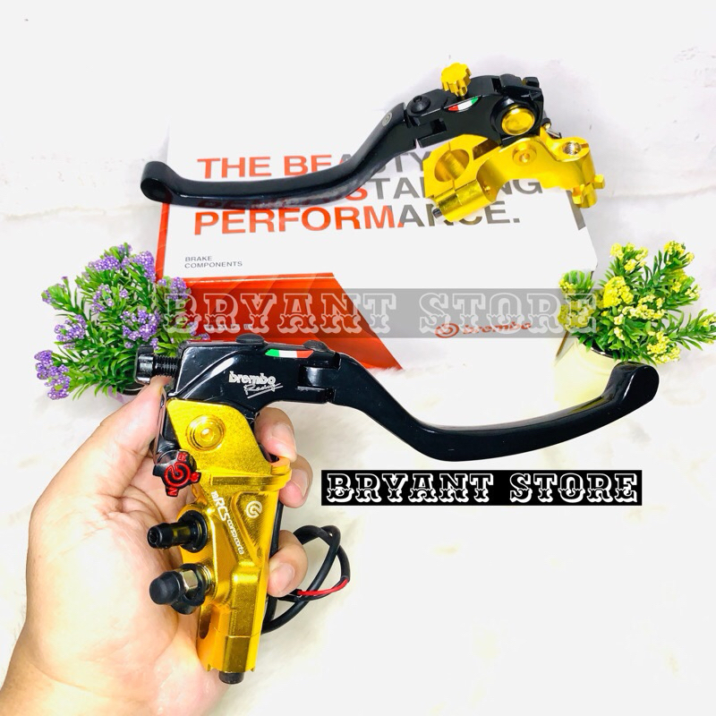 Jual MASTER REM AEROMOTIVE RADIAL 14MM KANAN KIRI 1 SET KOPLING MODEL ...