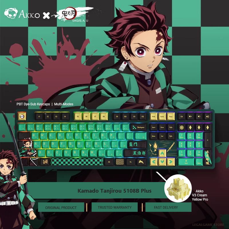 Jual Akko 5108B Plus - Kamado Tanjiro Limited Edition Gaming Keyboard ...