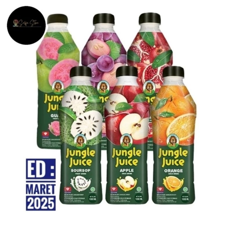 Jual Jungle Juice 1 Liter 1L Diamond Fruit Drink All Variant Minuman ...
