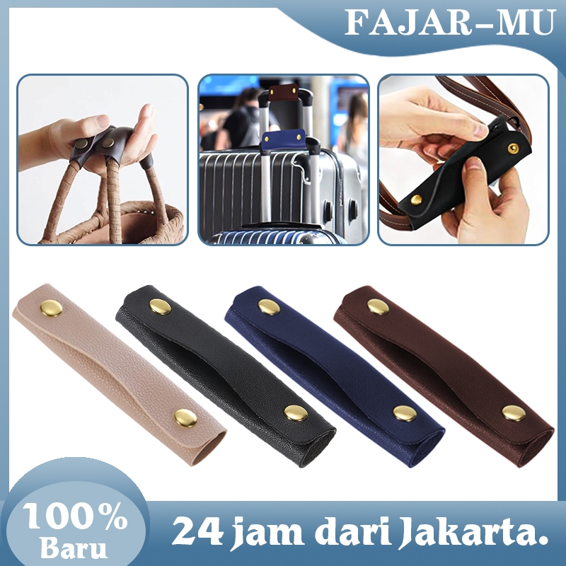 Jual Cover Pegangan Koper PU Leather Handle Cover Untuk Handle Suitcase ...