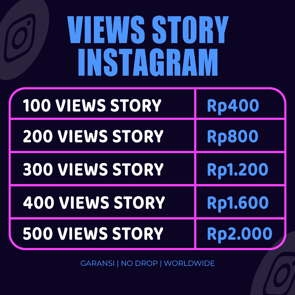 Jual View Story Snapgram Instastory Instagram IG Story View Views Fast | Shopee Indonesia