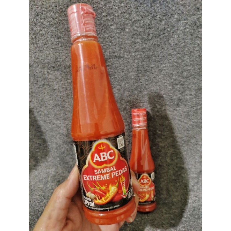Jual Saos Sambal ABC Extreme Pedas 275ml/ABC Extreme Pedas Botol 275ml ...