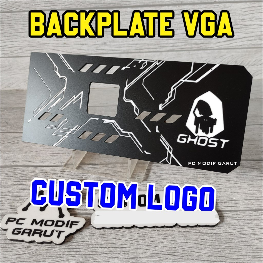 Jual Backplate vga cover custom desain custom logo | Shopee Indonesia