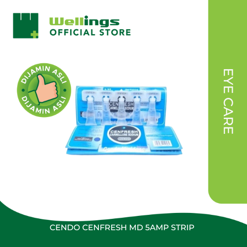 Jual Cendo Cenfresh Minidose 5 botol/Strip - Tetes Mata Kering | Shopee ...