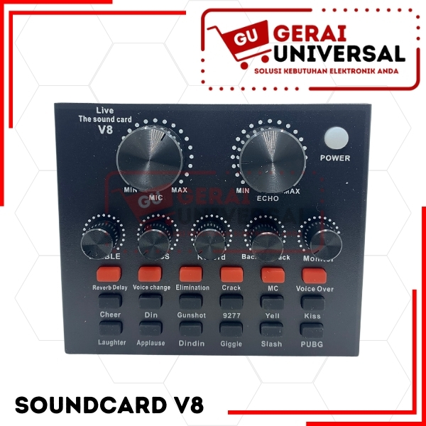 Jual LIVE SOUND CARD V8 100% ORIGINAL KUALITAS TERTINGGI | Shopee Indonesia