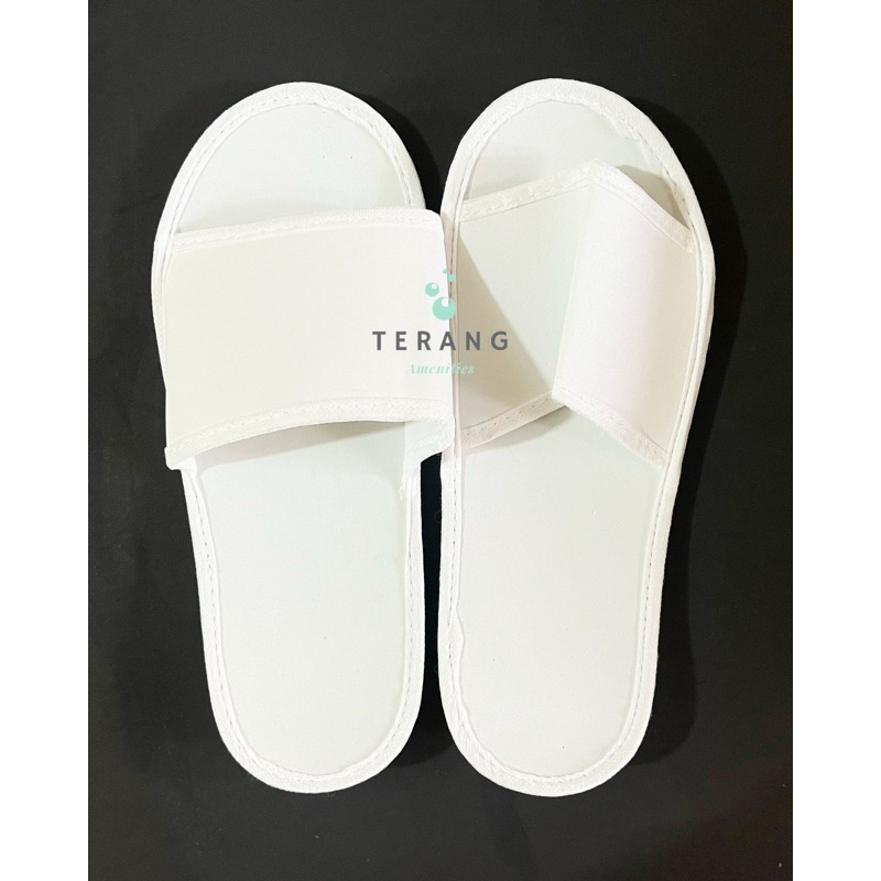 Jual Sandal Hotel/Rumah Sakit Polos Putih Ukuran 4mm 50Pcs | Shopee ...
