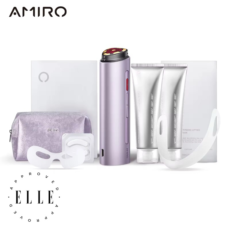 Jual Amiro R3 Turbo Facial Rf Skin Tightening Device Purple Limited ...