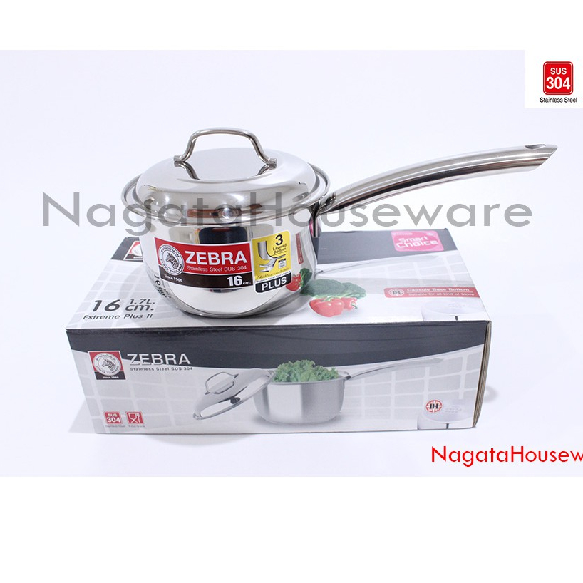 Jual Panci Susu Stainless Tutup / Panci Saus / Panci Mie / Panci Zebra ...