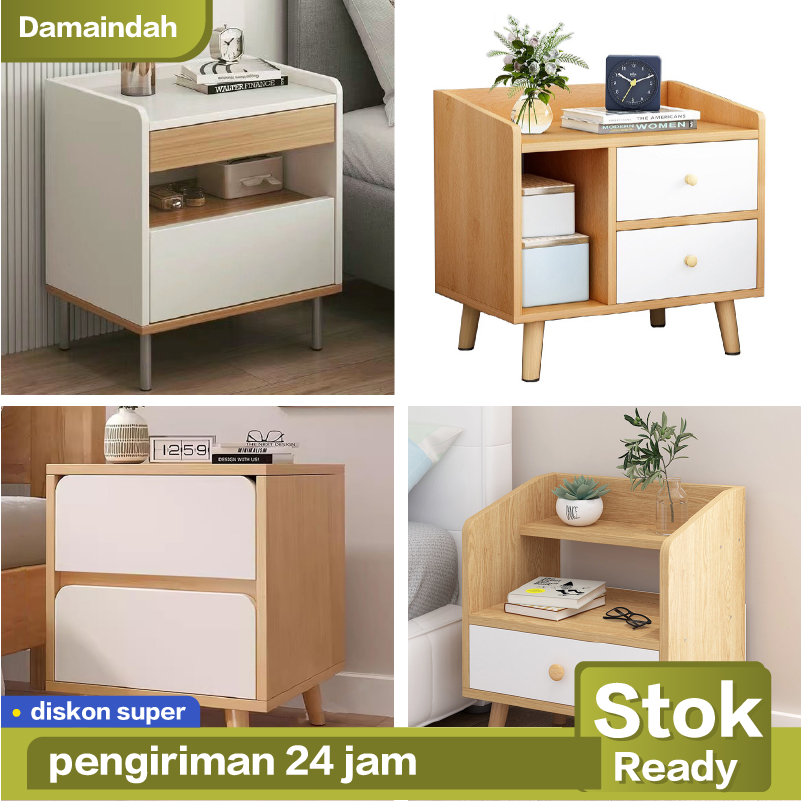 Jual Damaindah Meja Nakas / Meja Bedside/Meja Nakas Minimalis/Meja ...