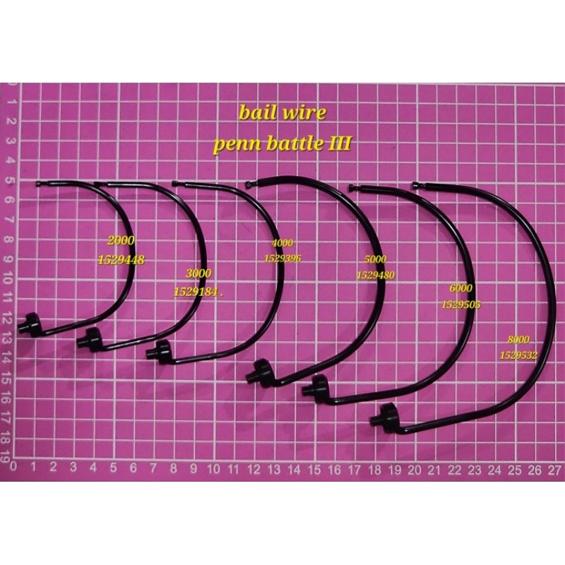 Jual SPARE PART ORIGINAL PENN BATTLE III GROUP BAIL WIRE 1000-8000 ...