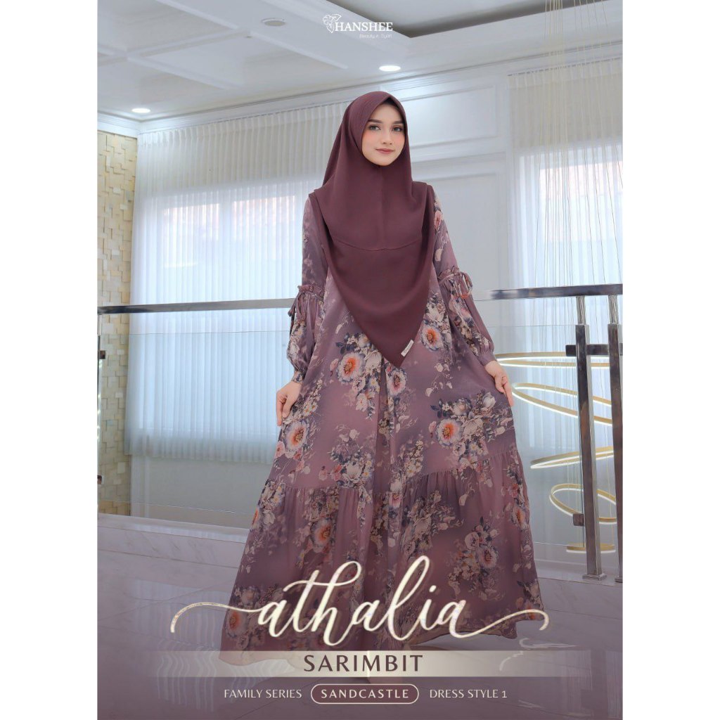 Jual Athalia Dress Mom Style 1 by Hanshee | Shopee Indonesia