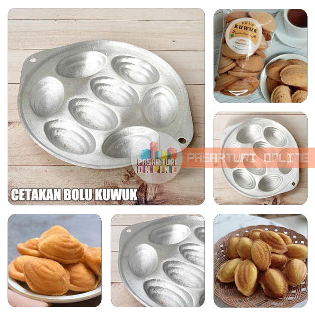 Jual Cetakan BOLU KUWUK Aluminium / Bolu Kering / Bolu Telur / Bolu ...
