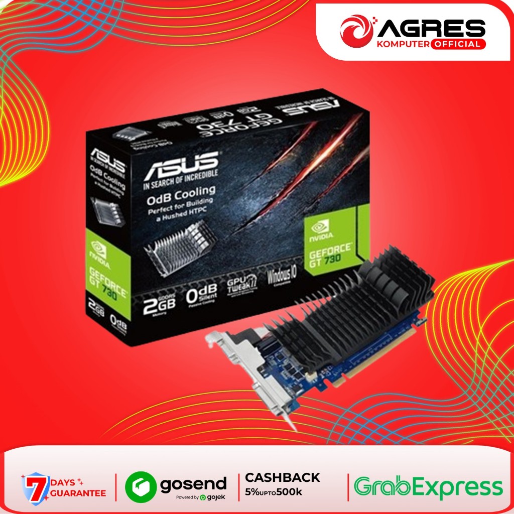 Jual ASUS Geforce GT 730 2GB DDR5 BRK - Low Profile | Shopee Indonesia