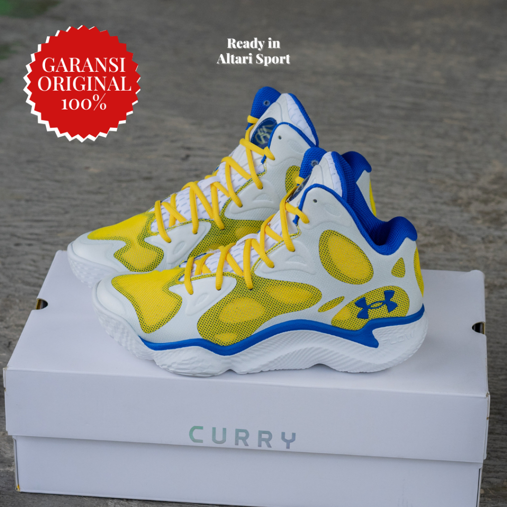 Jual Sepatu basket CURRY SPAWN FLOTRO original asli bnib 3026640 100 ...