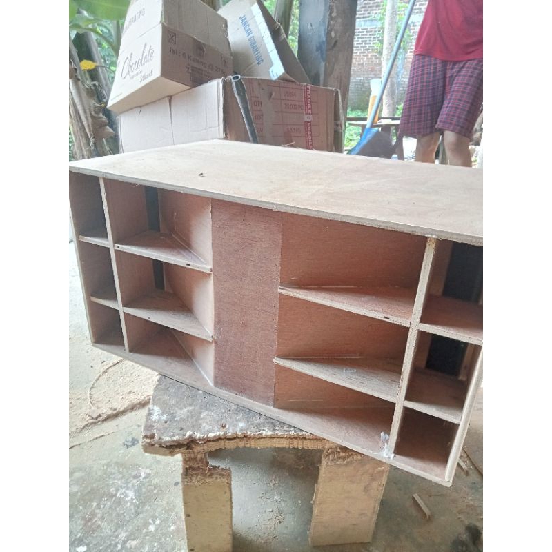 Jual box radiator 10 in dobel,bhan semi meranti 9 mili | Shopee Indonesia