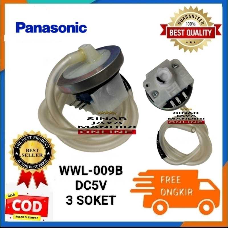 Jual Sensor Water Level Mesin Cuci Panasonic + Selang 1 Tabung | Shopee ...