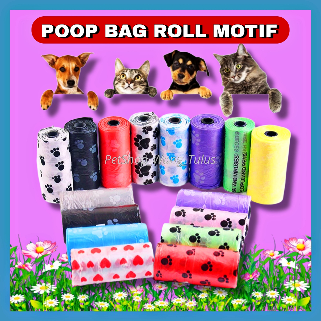 Jual PSWT- Kantong Sampah Kucing Kantong Pup Kucing Anjing Poop Bag ...