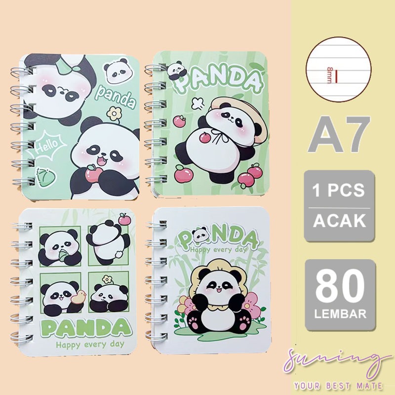 Jual Buku / Notebook Mini Ring A7 Motif-Suning Mall | Shopee Indonesia
