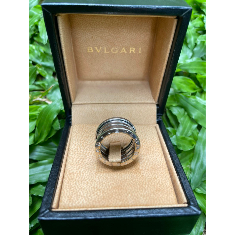 Jual Preloved - Cincin Bvl*gari BLV White Gold 4 band (Fullset + ori ...
