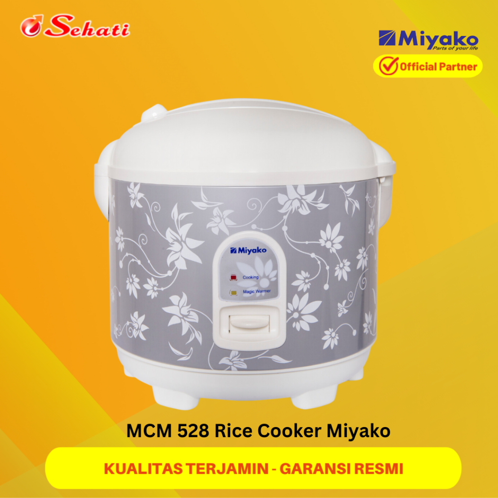 Jual Miyako MCM 528 Rice Cooker Miyako Magic Warmer Plus Miyako MCM-528 ...