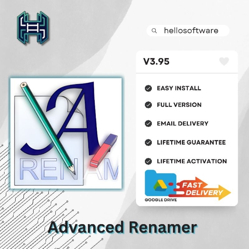 Jual Advanced Renamer 3.95 Full Version (Versi Terbaru) | Shopee Indonesia