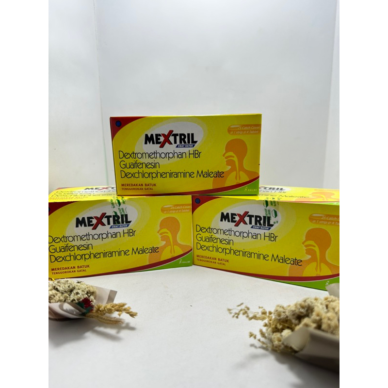 Jual Mextril Obat Batuk dan Pilek 1 kotak / 25 strip | Shopee Indonesia