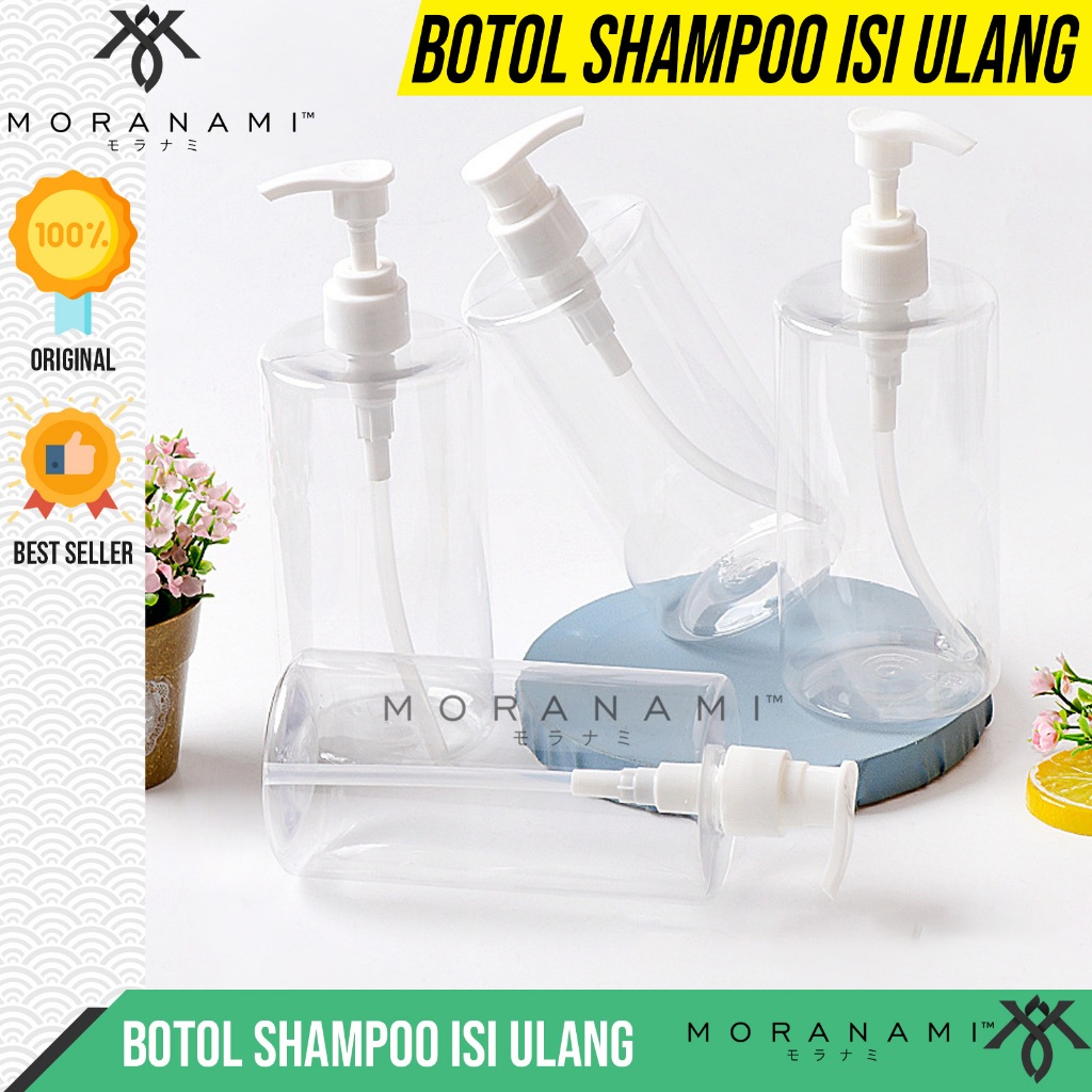 Jual BOTOL SHAMPOO PUMP DISPENSER SAMPO SABUN CAIR HAND SANITIZER SOAP ...