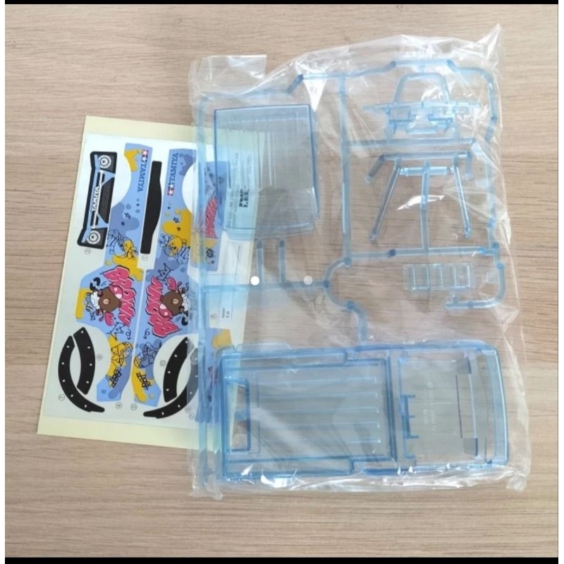 Jual Tamiya Bodyset + Decal Brown Racer - Original | Shopee Indonesia