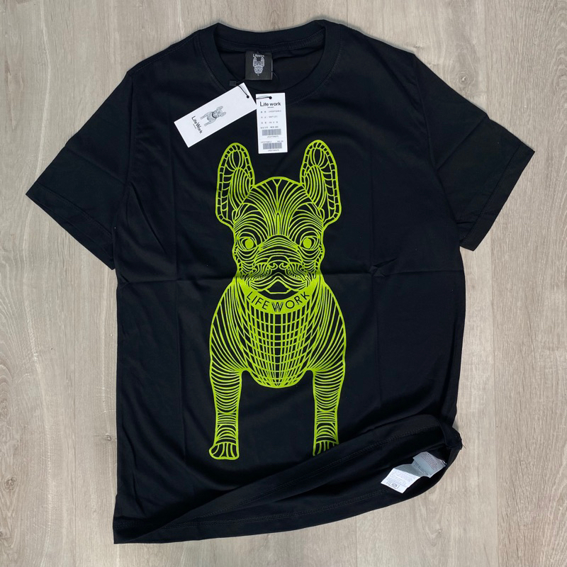 Jual Baju Life Work Kaos Radog Baju Gambar Anjing | Shopee Indonesia