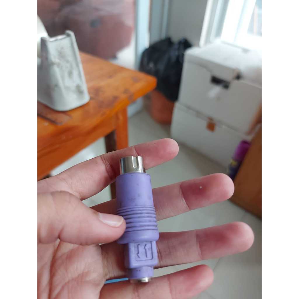 Jual Connector PS/2 Female to AT Keyboard Adapter Male 5 Pin | Shopee ...