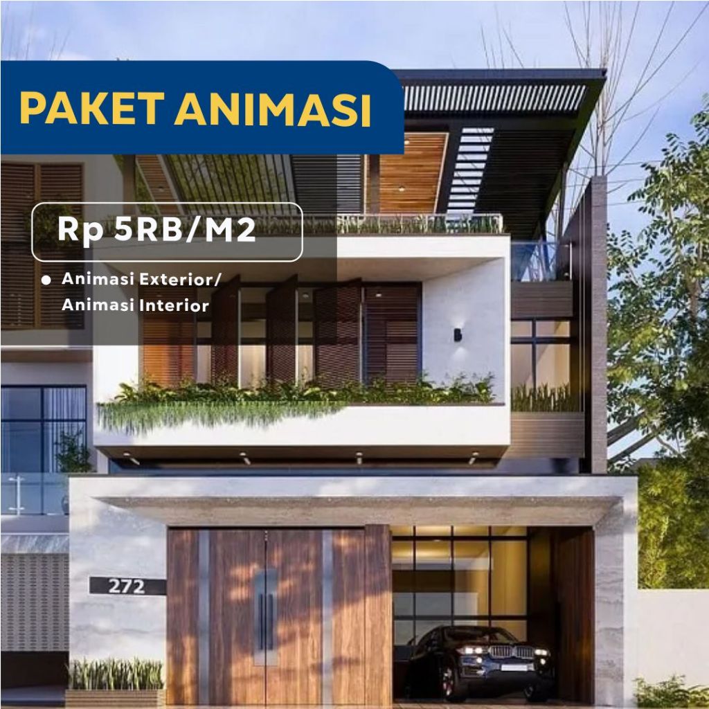 Jual JASA DESAIN RUMAH MEWAH MODERN MINIMALIS PROFESIONAL EXTERIOR ...