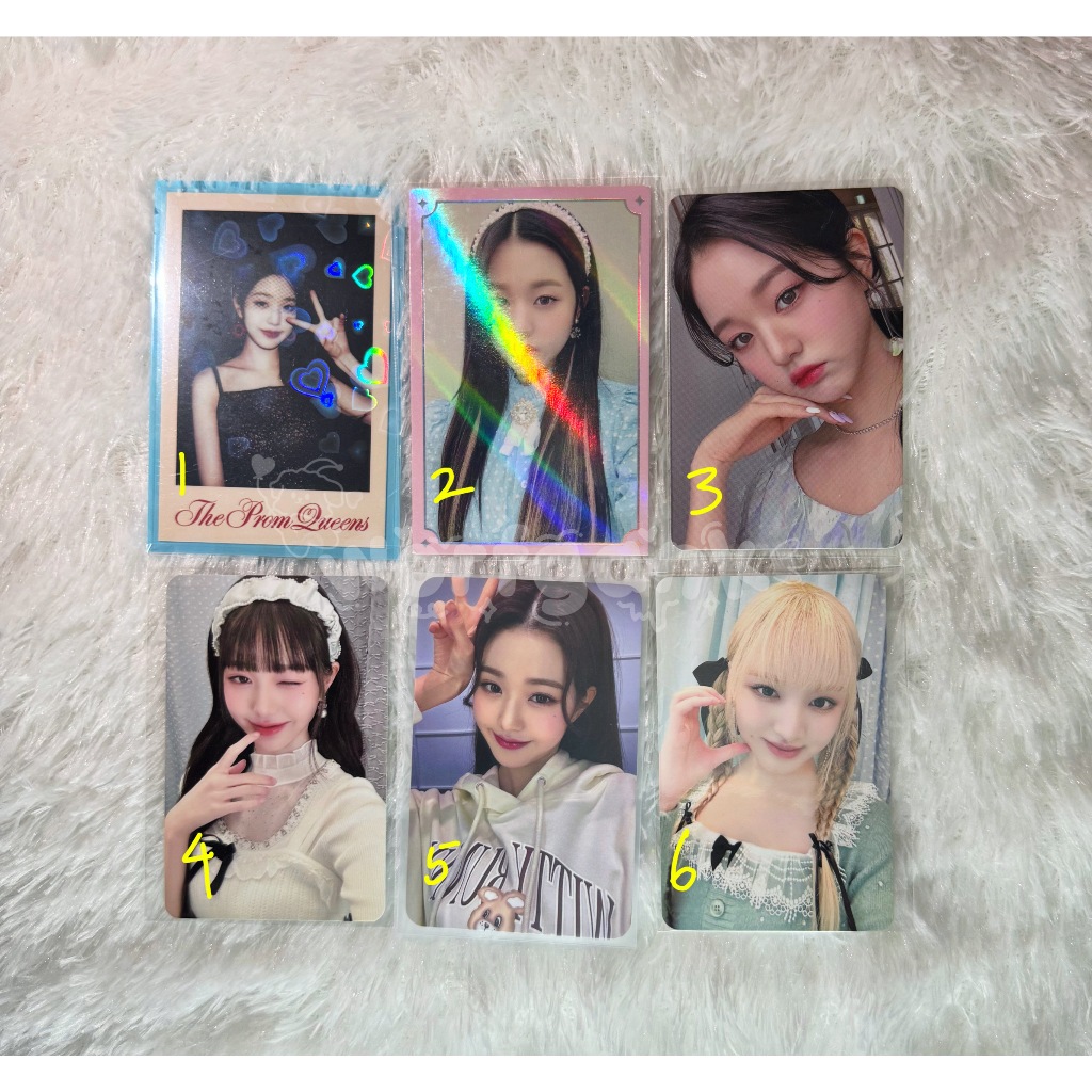 Jual All About IVE Jang Wonyoung Wony Liz PC Photocard POB Polaroid ...