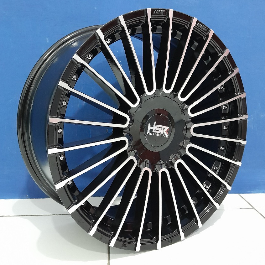 Jual Velg Mobil Single PCD Ring 18 AMARASI HSR Lebar 8 Inch PCD 5x114.3 Cocok Civic Turbo HRV ...