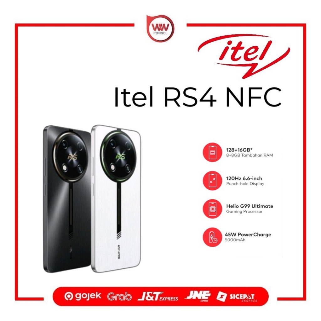 Jual Hp Itel RS4 Ram 8GB Internal 128GB Garansi Resmi | Shopee Indonesia