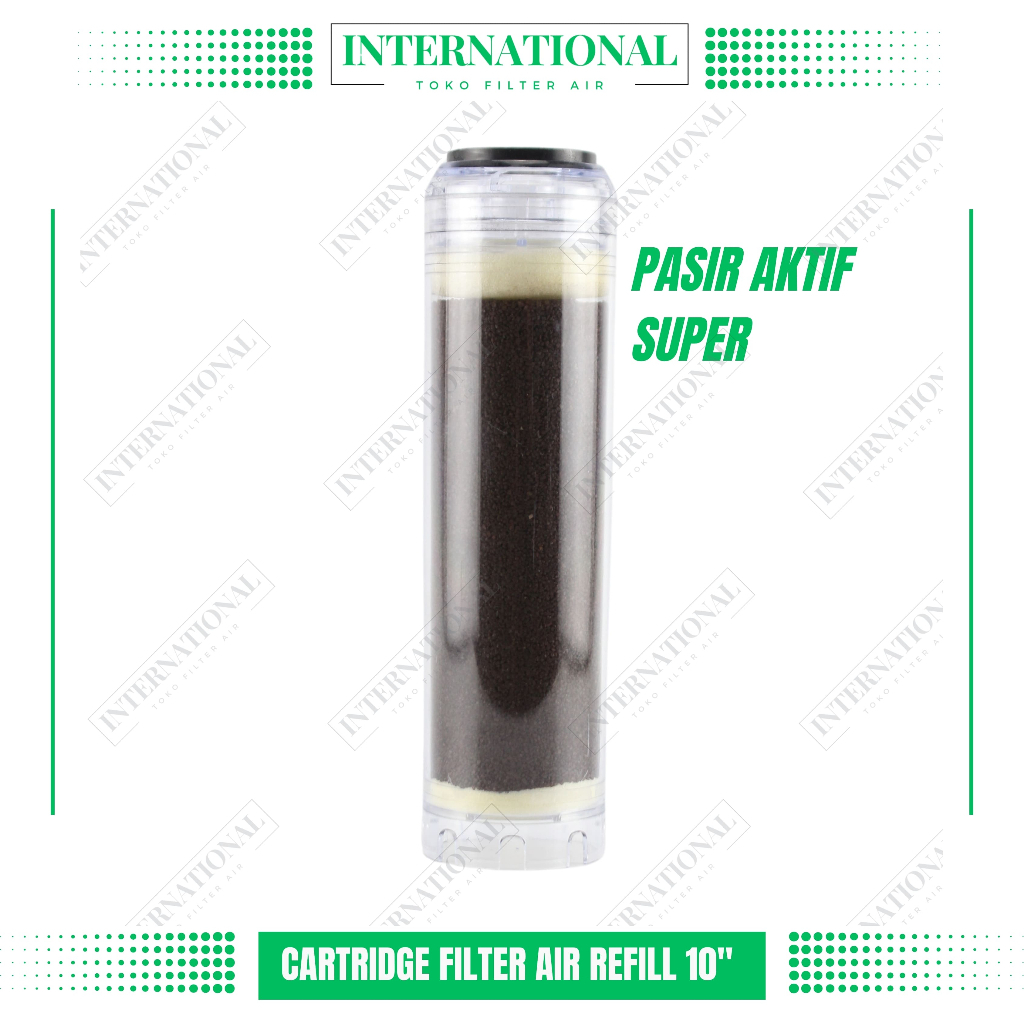 Jual Cartridge Filter Air 10 Inch Pasir Aktif Super - Filter Air ...