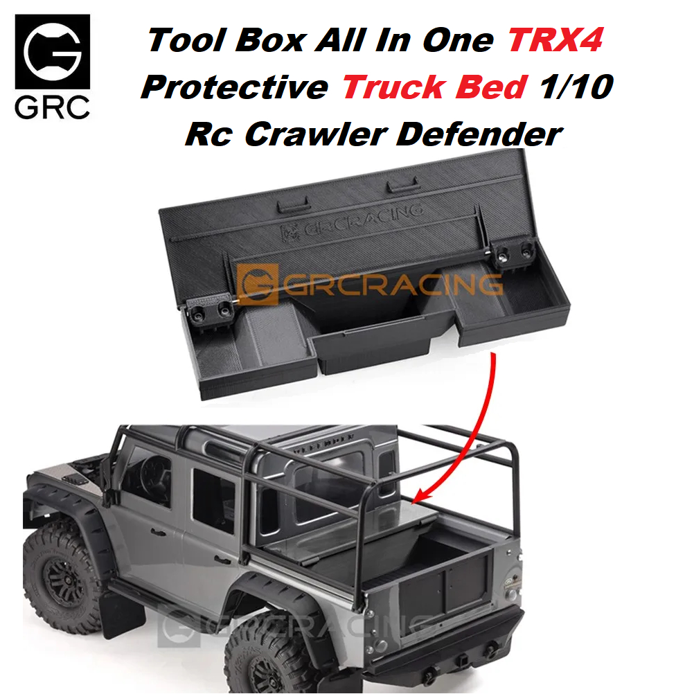 Jual GRC Tool Box All In One TRX4 Protective Truck Bed 1/10 Dekorasi ...