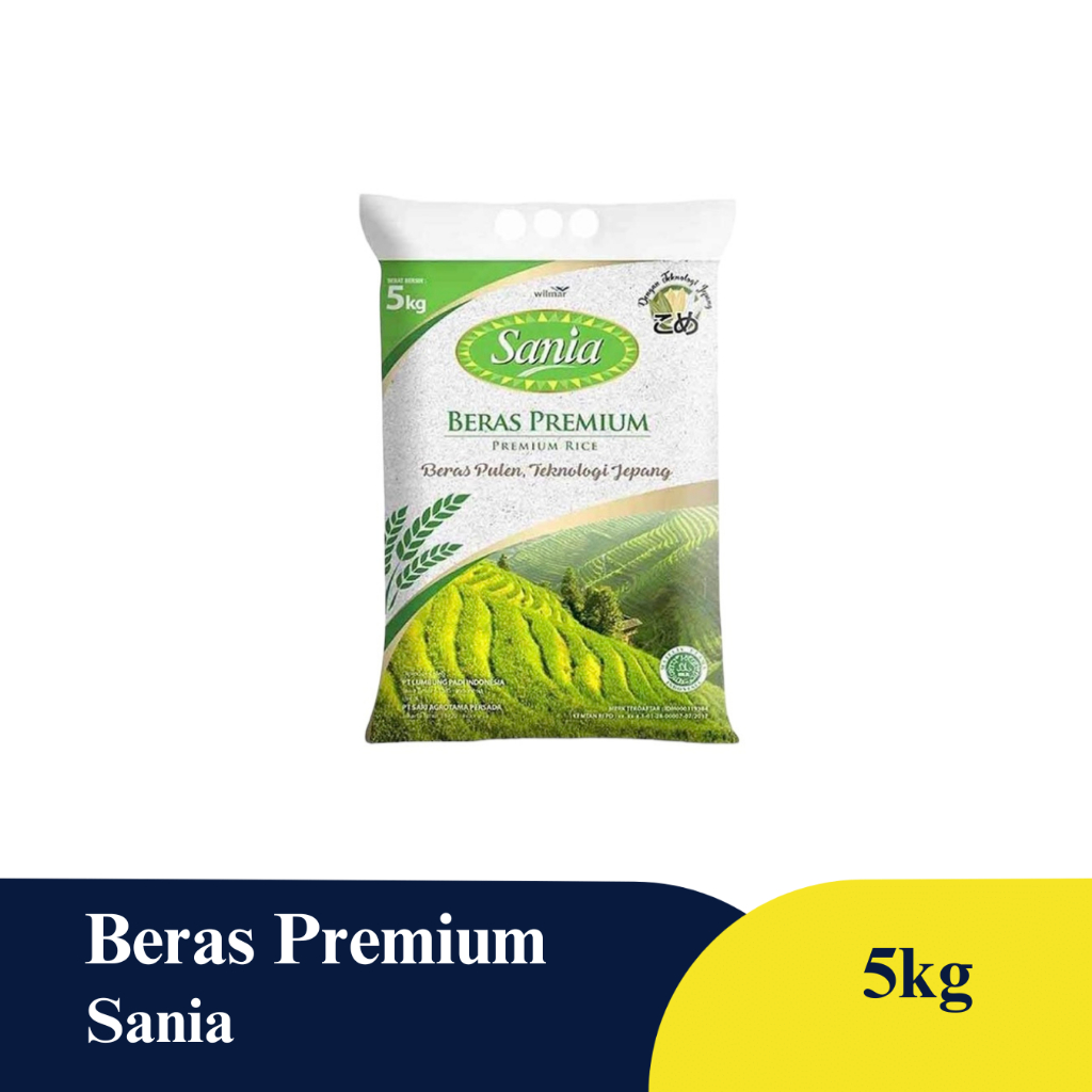 Jual Sania Beras Premium 5kg | Shopee Indonesia