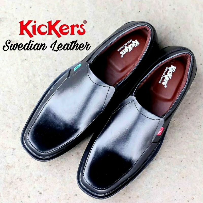 Jual Sepatu Kantor Hitam Pria Sepatu Kerja Pria Sepatu Pantofel Pria ...