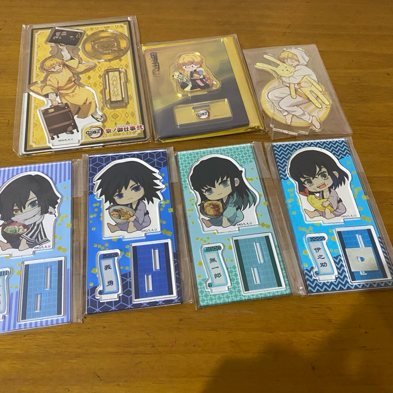 Jual Standee OFFICIAL ORIGINAL Kimetsu no Yaiba (Zenitsu, Giyu, Obanai ...